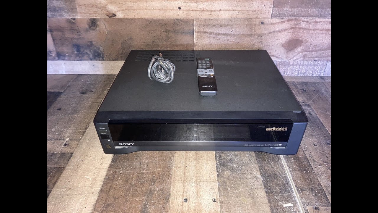 Sony SL HF2000 After Repairs And Review - YouTube