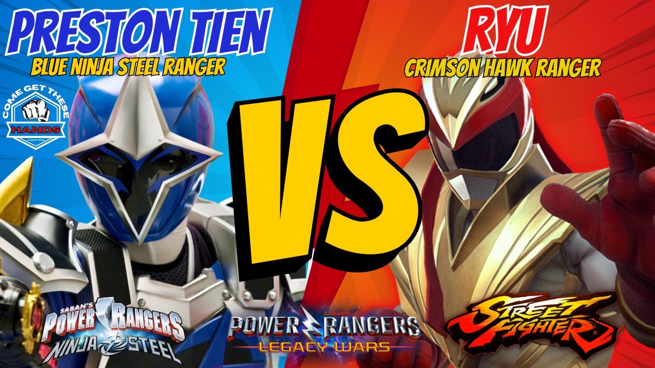 Preston Tien Vs Ryu | Power Rangers Legacy Wars - YouTube