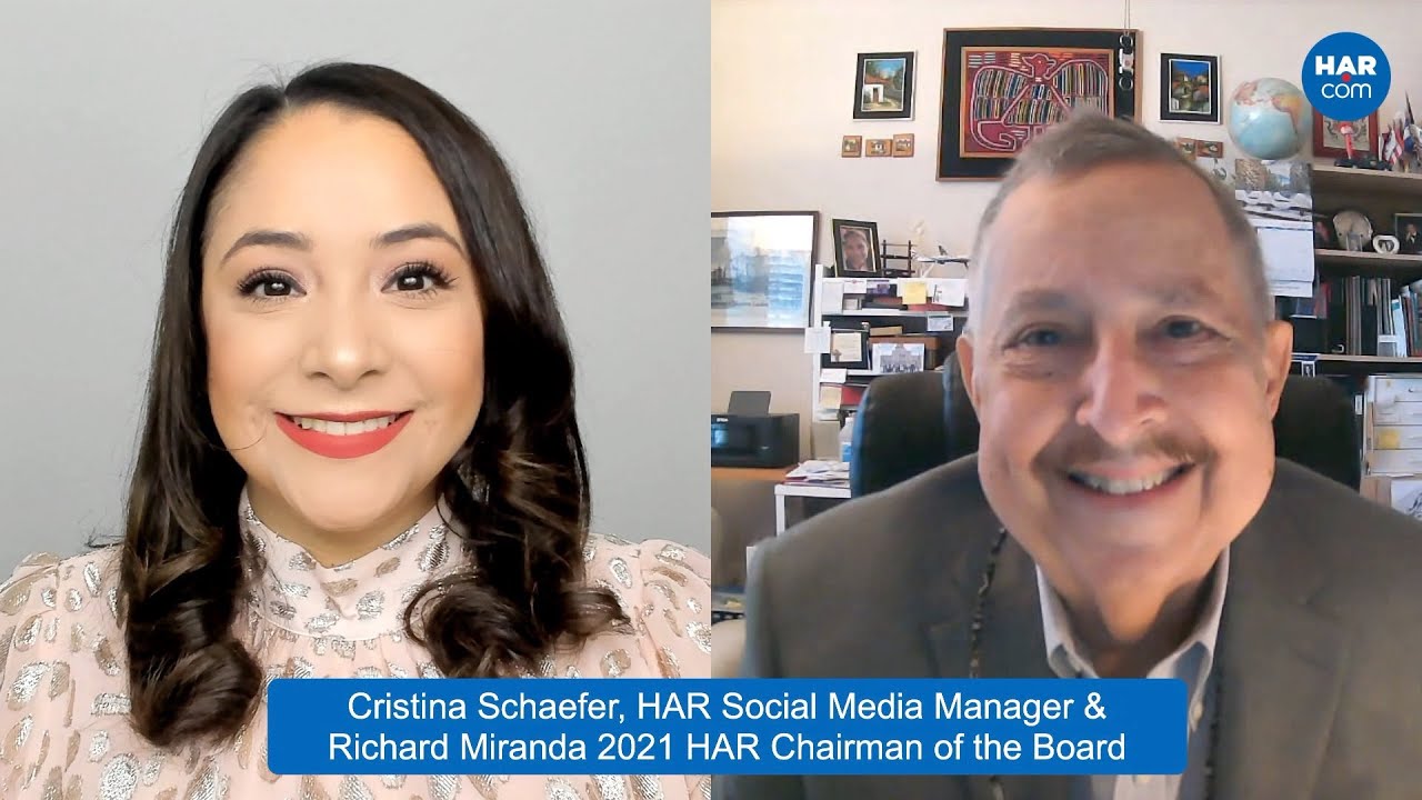 #MemberFocusMonday - 2021 HAR Chair of the Board, Richard Miranda - YouTube