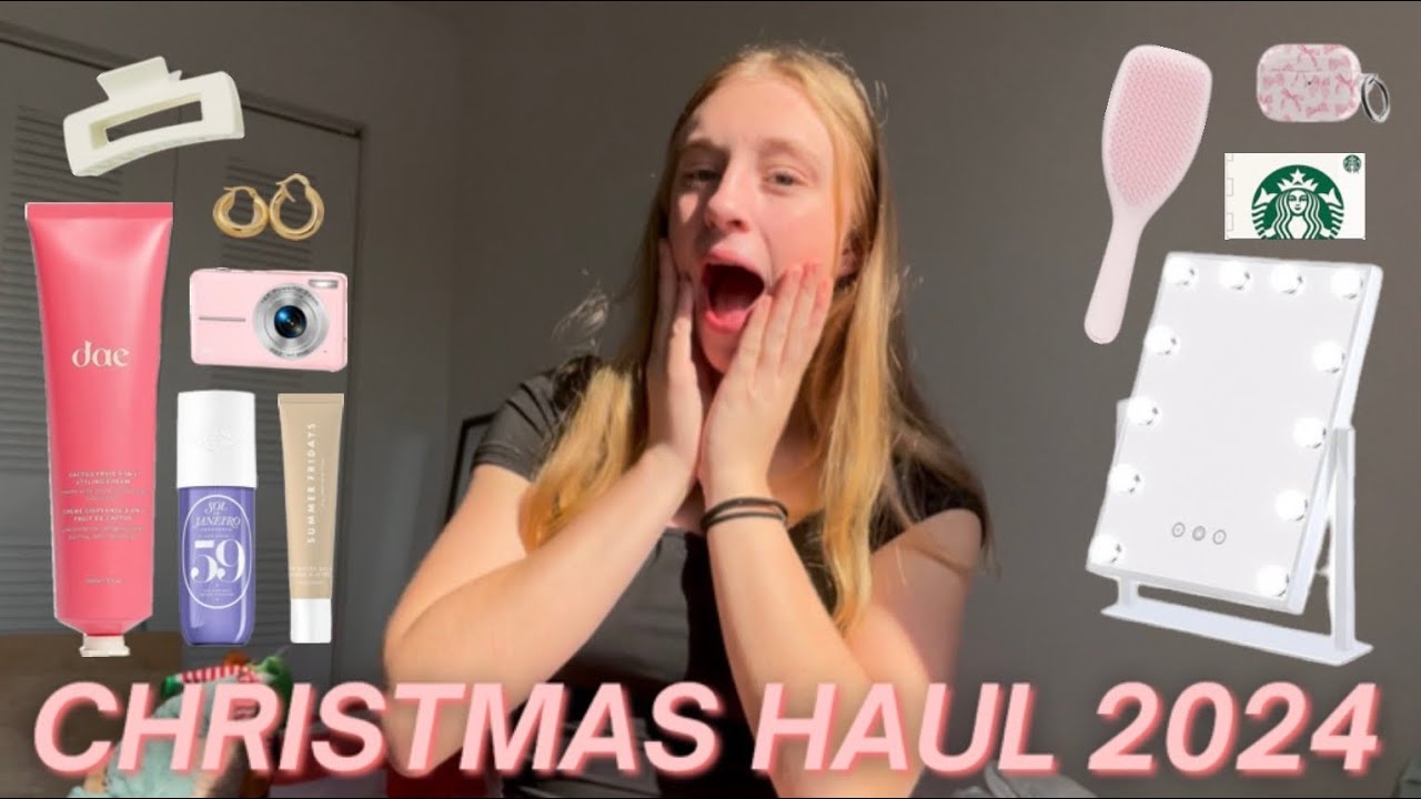 CHRISTMAS HAUL *2024* - YouTube