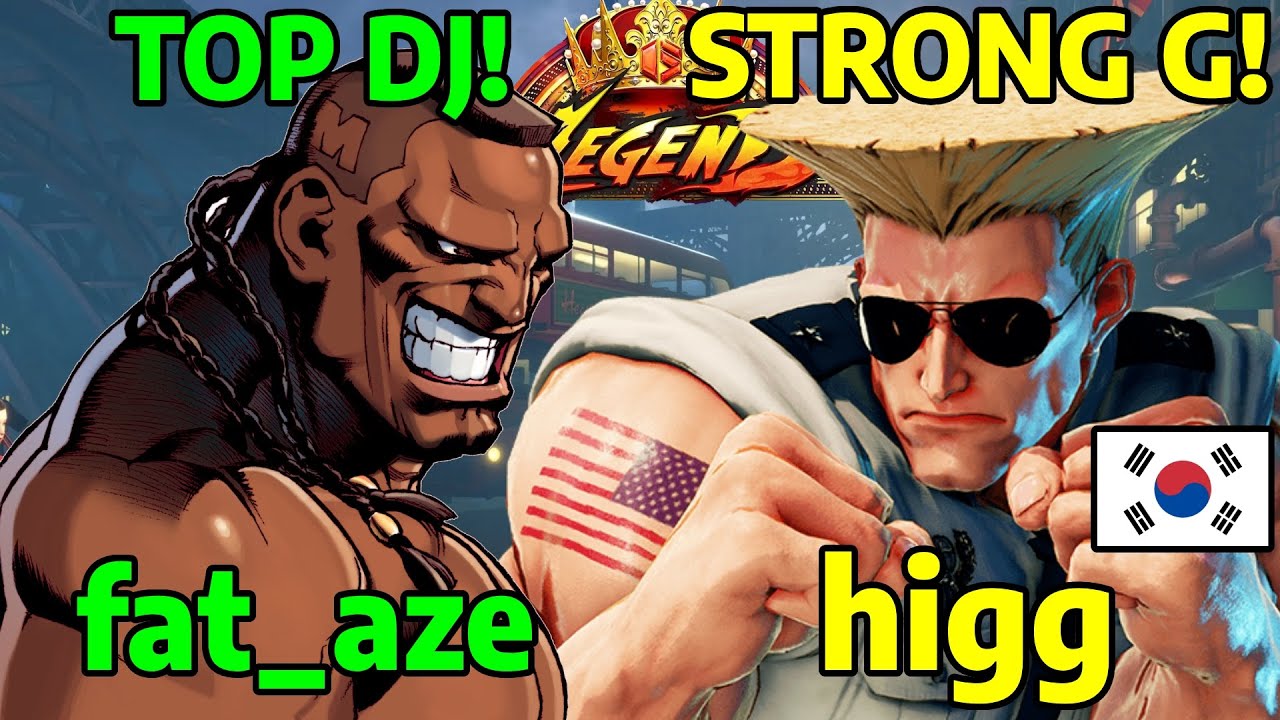 🔥STREET FIGHTER 6 fat_aze (DEE JAY ディージェイ) VS. higg (GUILE ガイル) LEGEND ...