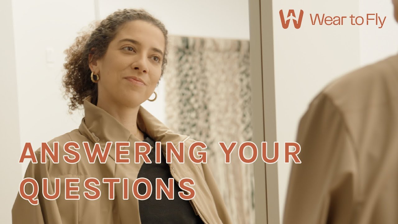 Wear to Fly | Sizing Q&A about FlyOn Jacket Customer Service - YouTube