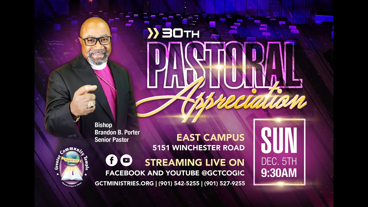 30th Pastoral Appreciation Service - YouTube