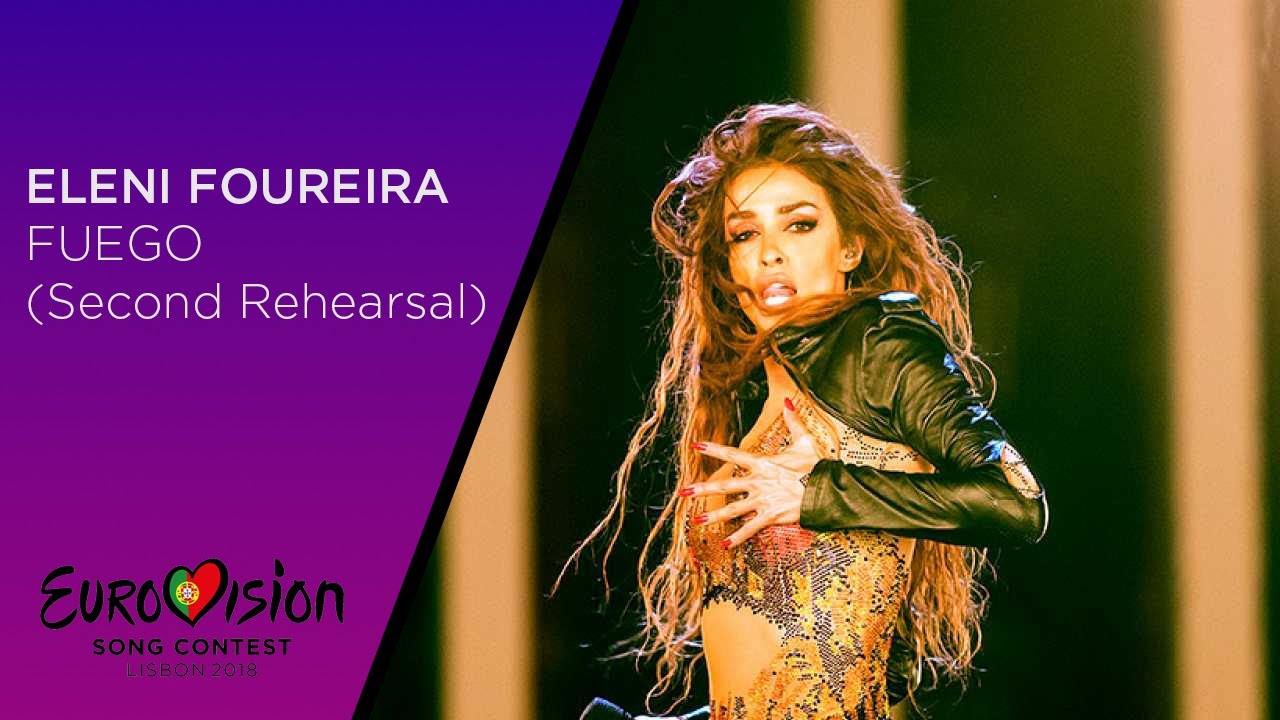 Eleni Foureira - Fuego (Second Rehearsal) - YouTube