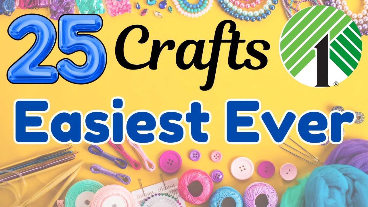 25 EASY MUST TRY Dollar Tree DIY Craft HACKS - YouTube