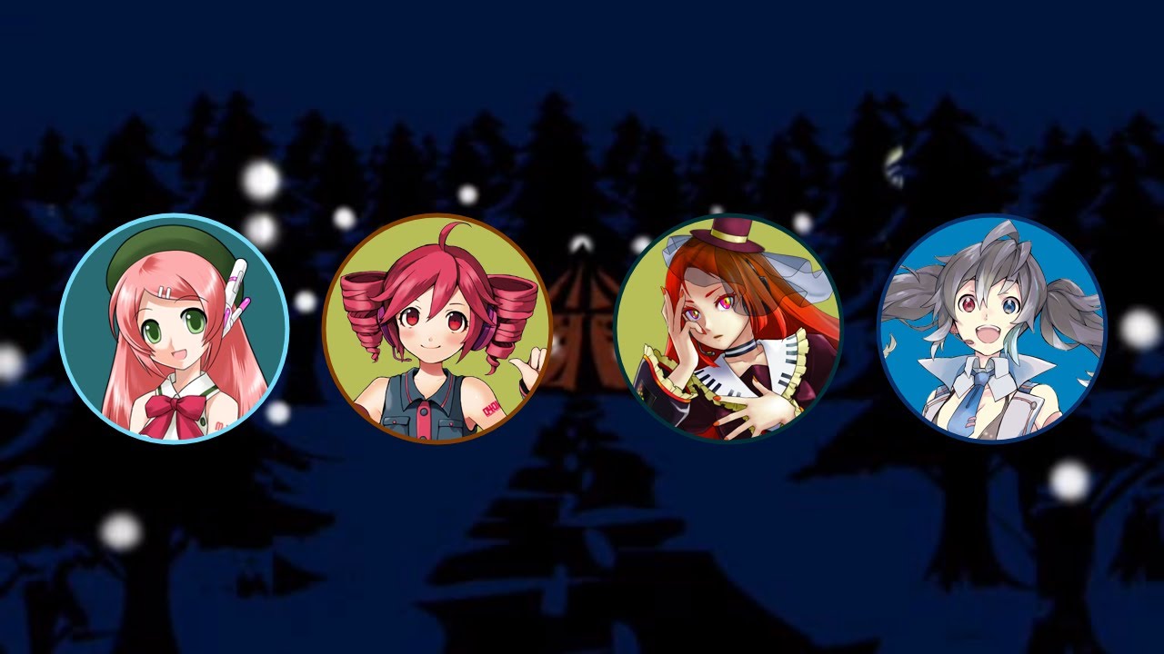 [UTAU] Dark Woods Circus [Momo, Teto, Ritsu, Ruko] - YouTube
