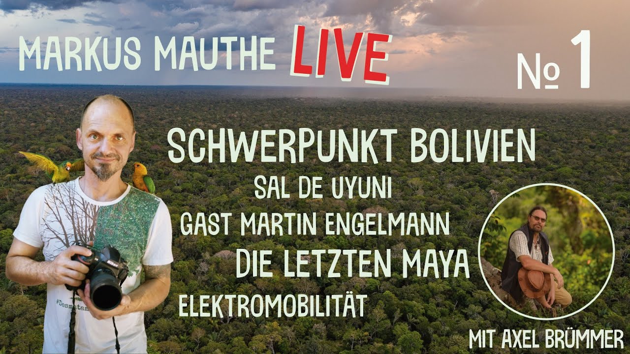 Markus Mauthe Live 🔴 #AlleinKannIchDieWeltNichtRetten № 1 - Mit Martin ...