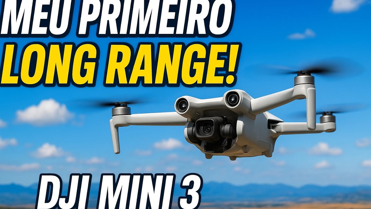 LONG RANGE DJI MINI 3 (Primeiro teste) - YouTube