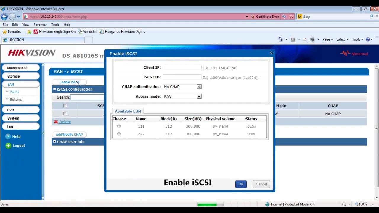 How to Configure IPSAN - YouTube