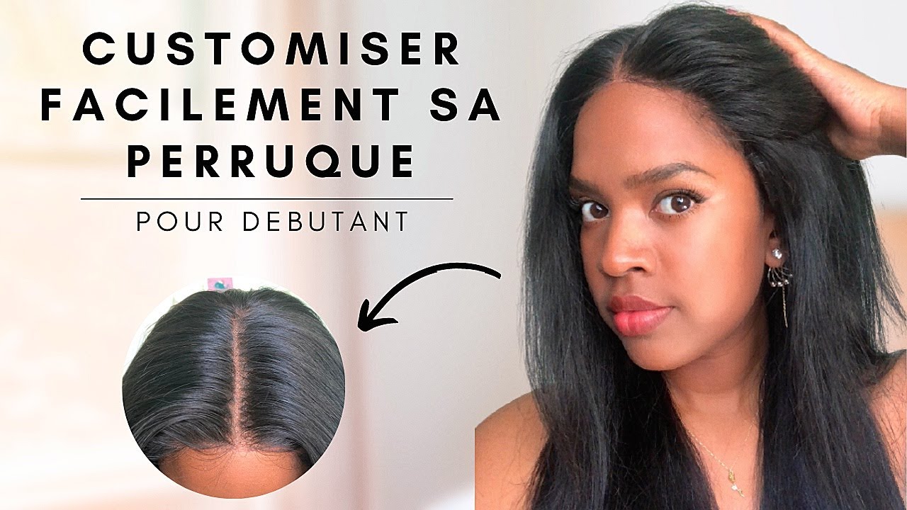CUSTOMISER HD LACE WIG CLOSURE comme une LACE FRONTAL | TUTO PERRUQUE ...