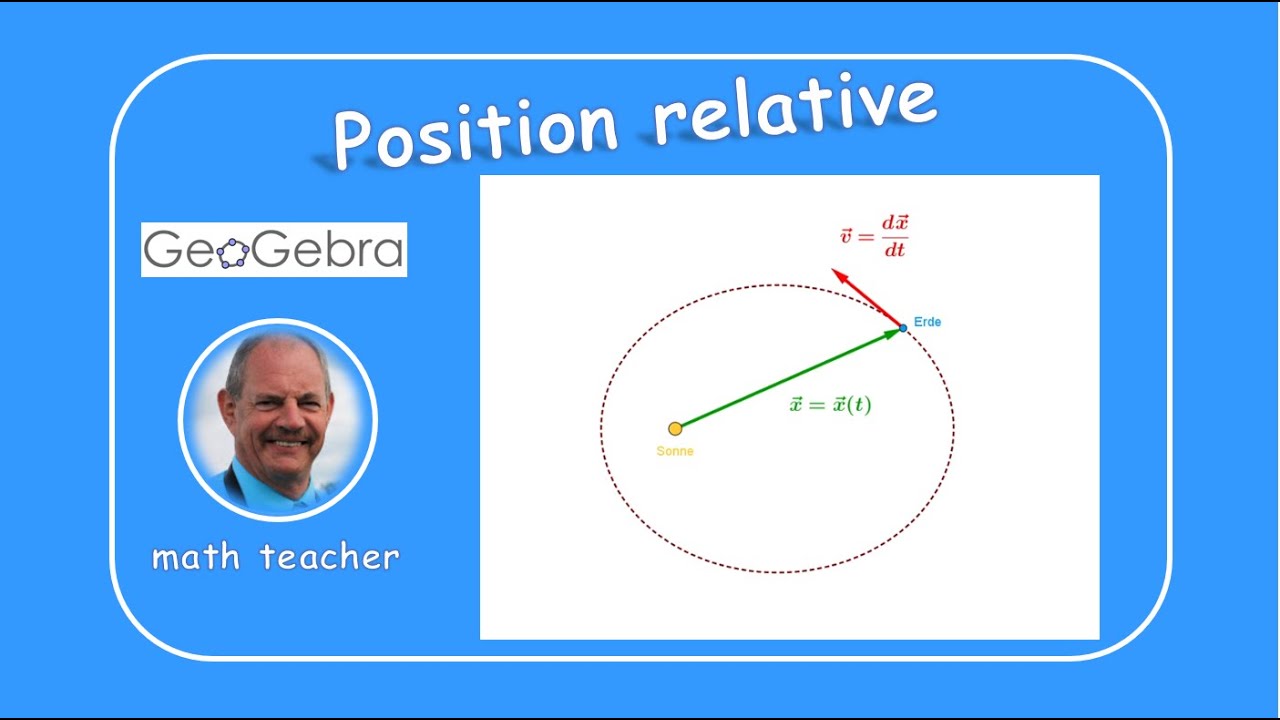 GeoGebra 010 Position relative - YouTube