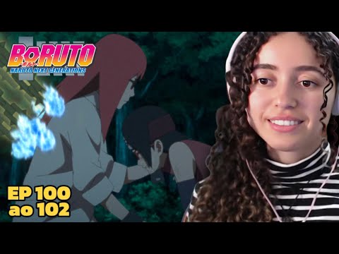 (Karin salva a filha) BORUTO - Ep 100, 101 e 102 #react - YouTube