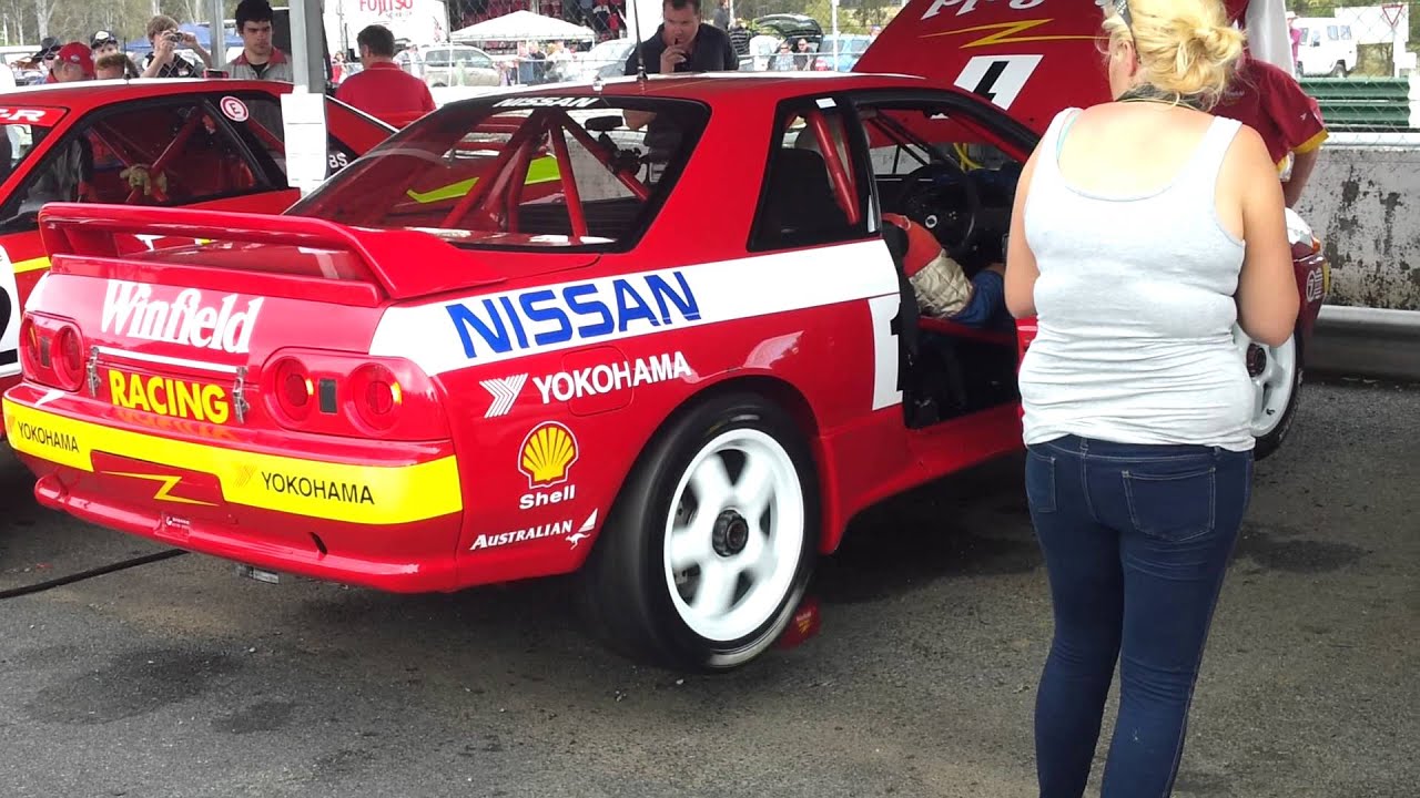 Lakeside Park - Group A Nissan Gibson Motorsport Winfield R32 GTR ...
