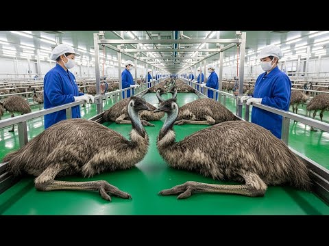 How Emus Are Farmed for Oil, Meat, and Leather—Inside the Ancient Bird’s Modern Comeback