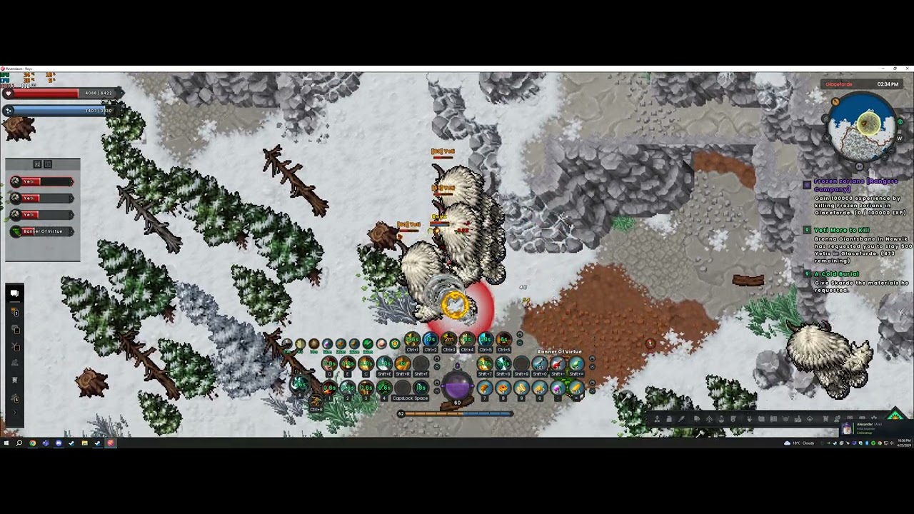 Ravendawn | Testing build with 10 lvl higher mobs - YouTube