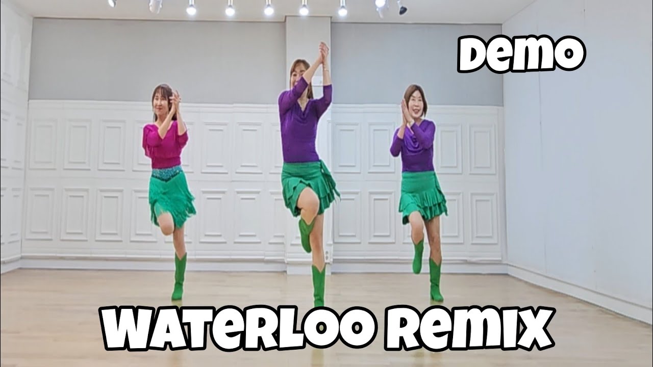 Waterloo Remix - Line dance (Demo)/Improver/Joshua Talbot/Alison ...