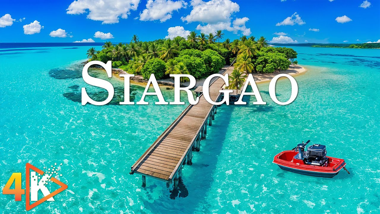 Siargao 4K – Crystal Clear Waves and Tropical Island Serenity – 4K ...