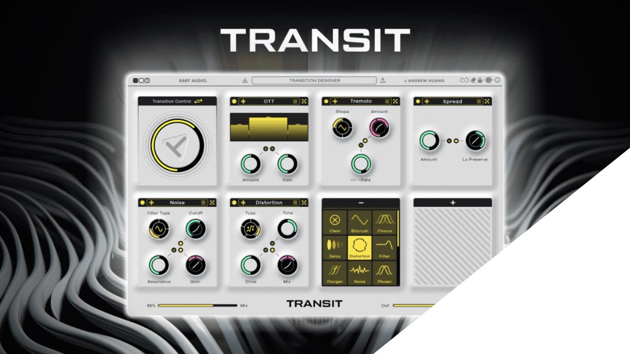 Baby Audio Transit - Transition Multifx Plugin Explained & Preset ...