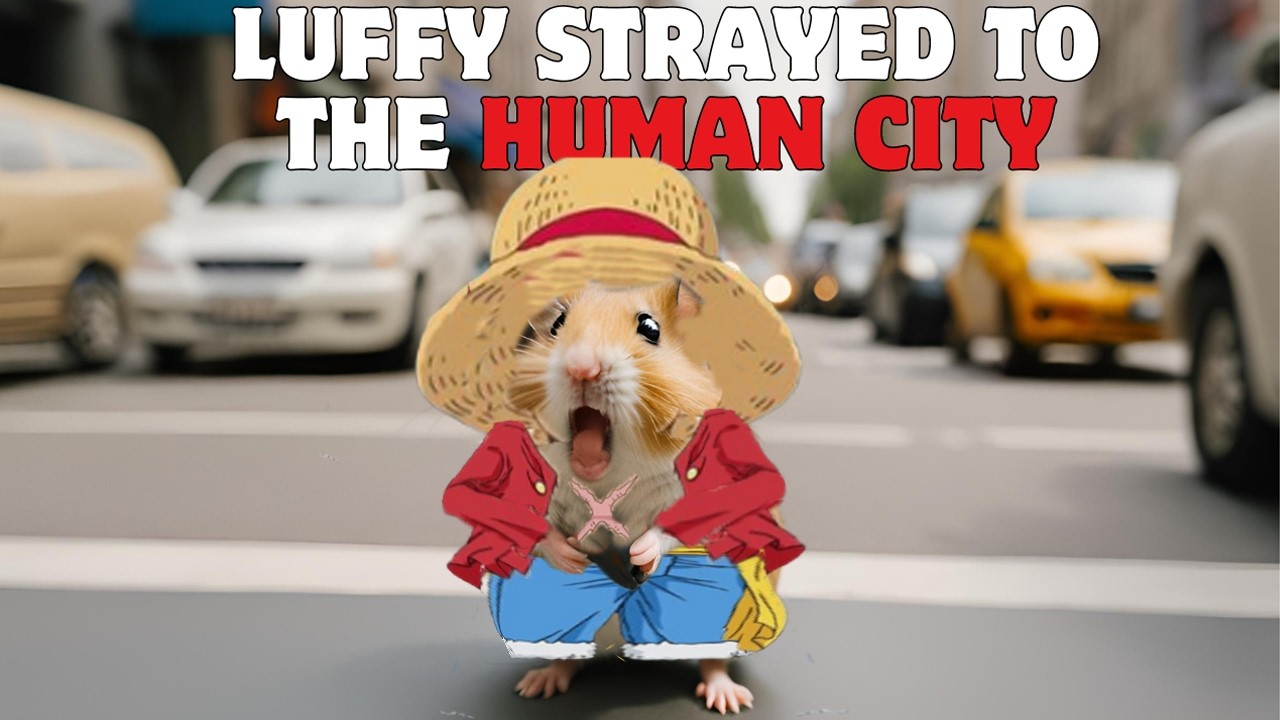 Hamster Luffy touches the Ancient Eye that is transported to the human ...