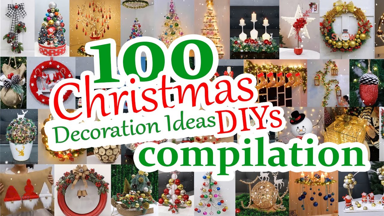100 Diy Christmas Decoration Ideas 2024 | Christmas Crafts Compilation ...