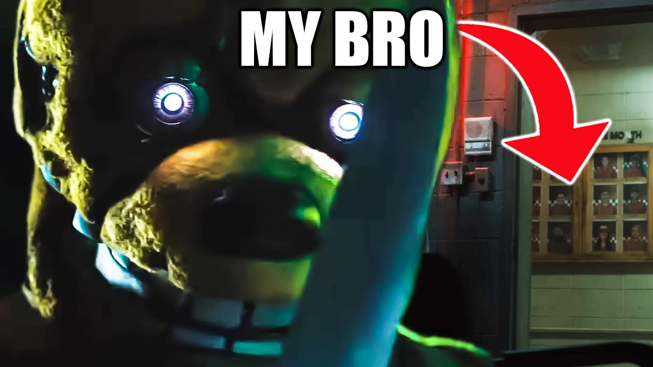 MY BROTHER IS IN THE FNAF MOVIE! FNAF Movie FINAL Trailer (Reaction ...