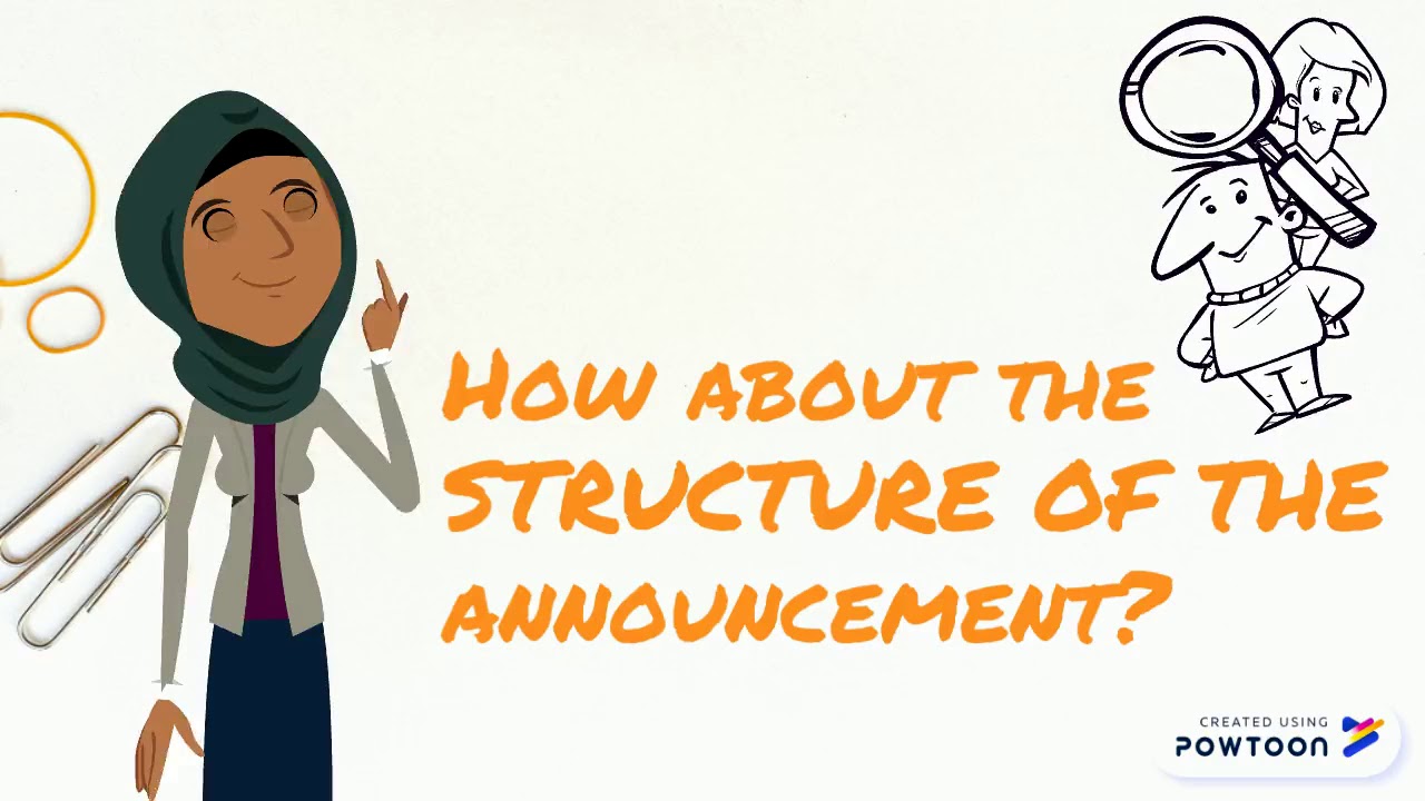 Spoken Announcement - YouTube