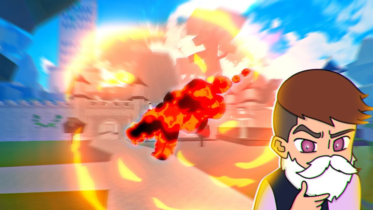 COMI e MAXIMIZEI Todas as HABILIDADES da Fruta MAGMA no BLOX FRUITS ...