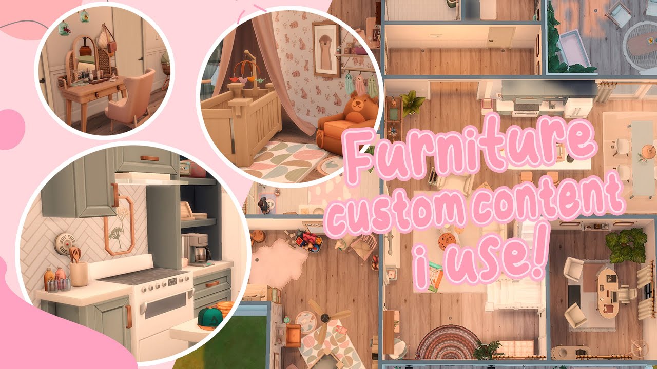 Custom Content I Use (Furniture Edition) | The Sims 4 - YouTube