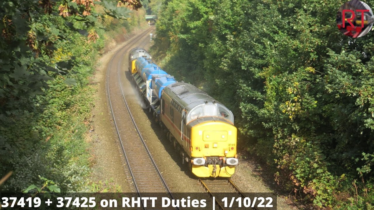 The Beginning of RHTT Season! | DRS 37419 + 37425 on RHTT Duties at ...