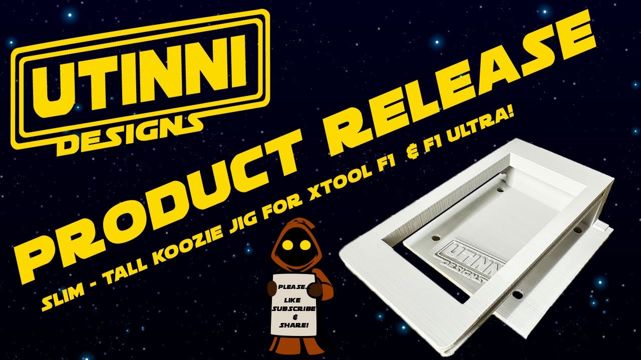 Product Release: Utinni Designs Slim/Tall Koozie Jig - YouTube