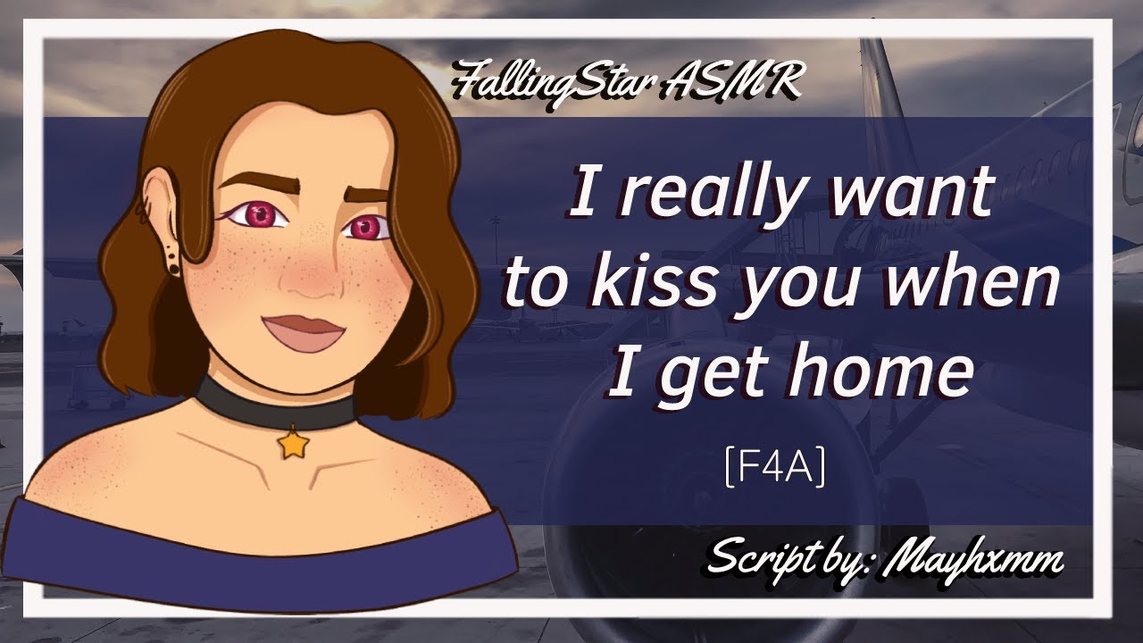 [F4A] Your Girlfriend Calls You From The Airport | ASMR Roleplay - YouTube