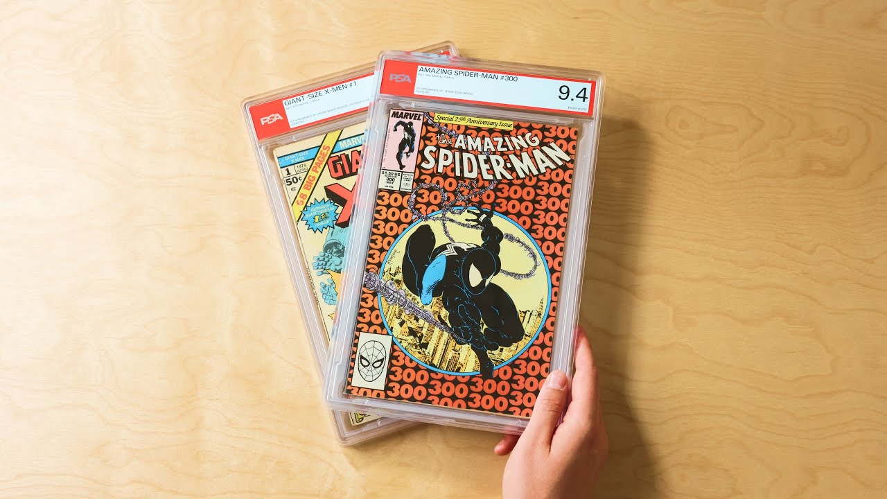 A Look at PSA's Comic Holders - YouTube
