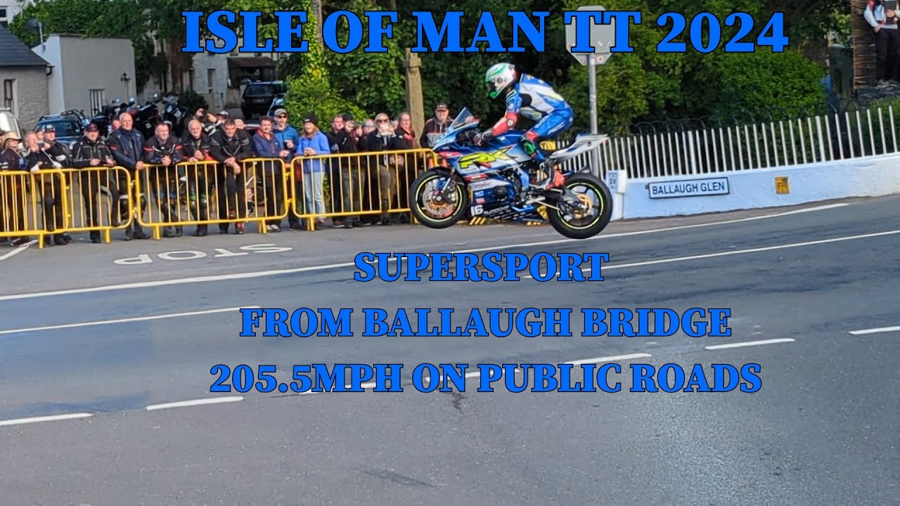 ISLE OF MAN TT 2024 - FULL COVERAGE - SUPERSPORT 600C LIVE - YouTube