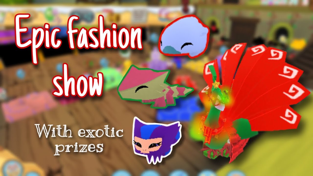 Animal jam fashion show with exotic prizes! - YouTube