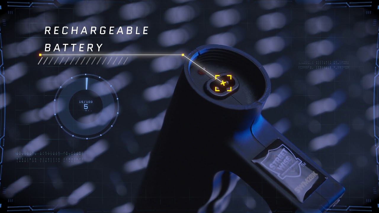 Streetwise Me2 23,000,000 Stun Gun w/Spikes - YouTube