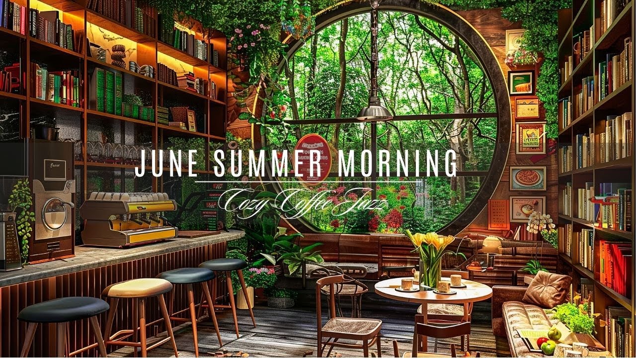 Calm Jazz Tunes in Cozy Coffee Shop ☕ Relaxing Jazz Background Music ...