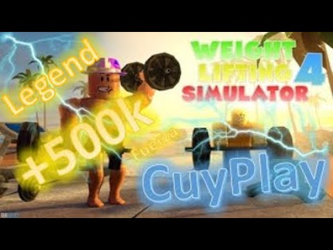 Me convierto en el mas fuerte!! / Weight Lifting Simulator 4 ROBLOX ...