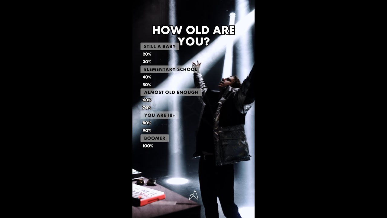 How old are you? Music age challenge - YouTube