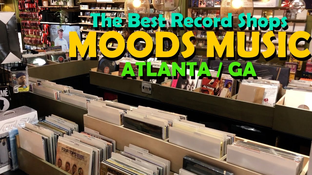 The Best Record Shops - Moods Music in Atlanta, GA, USA - YouTube