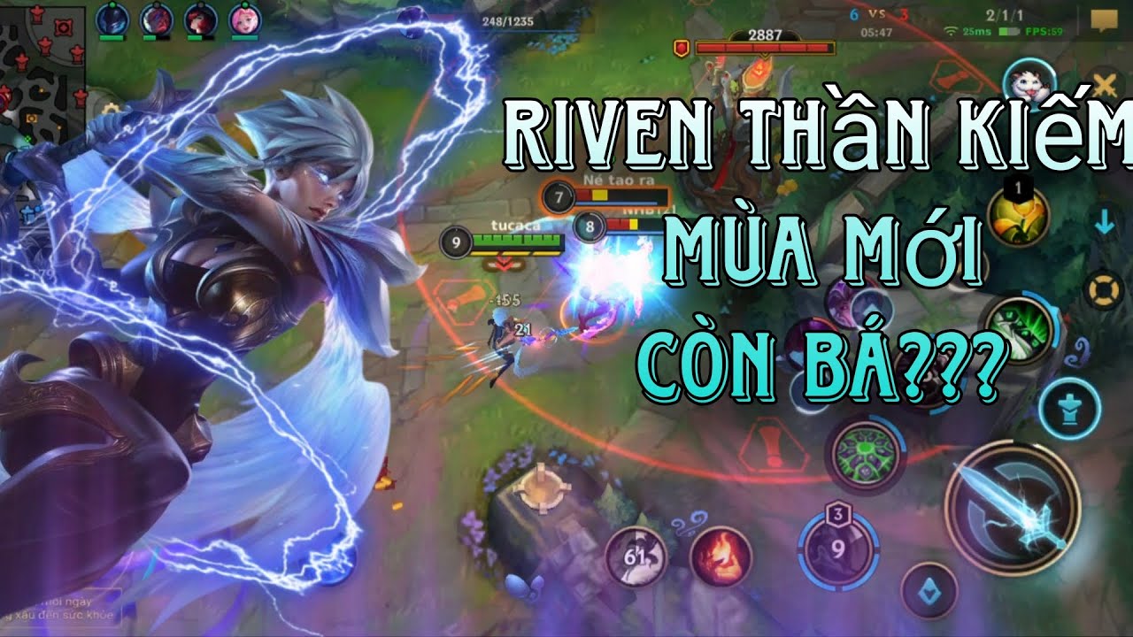 LMHT: tốc chiến - chơi riven mùa mới chưa??? - YouTube