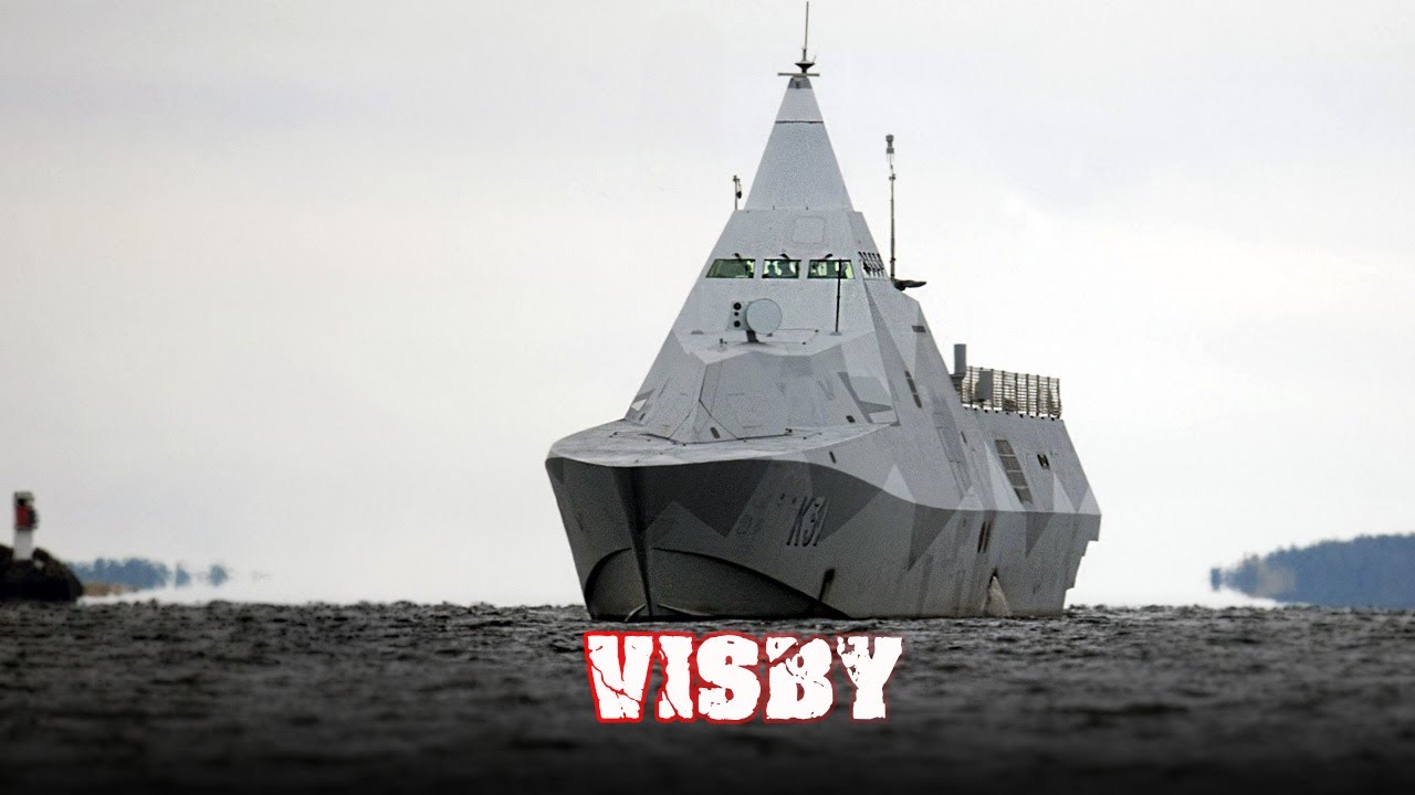 HSwMS Visby - The power of Sweden's stealth corvettes, outperformed the ...