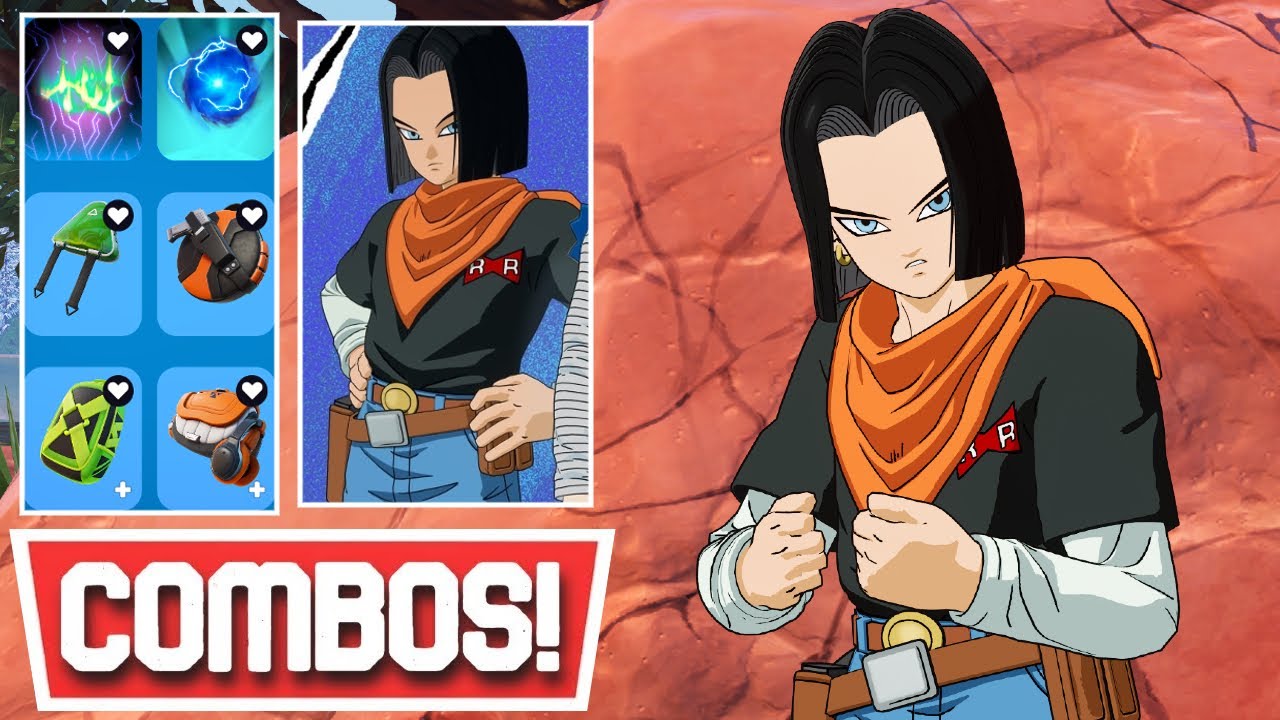 *NEW* BEST ANDROID 17 SKIN [FORTNITE X DRAGON BALL]! | Fortnite - YouTube
