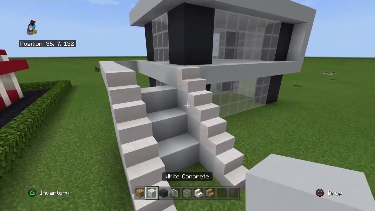 How to build a modern house /ps4 xbox pc - YouTube