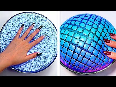 Garip Tatmin Edici Slime ASMR Müzik Videosu Yok - Rahatlatıcı Slime 2020 - 139