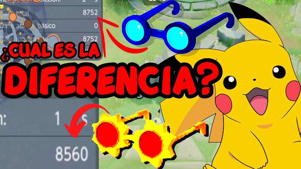 PIKACHU, la PASIVA de BOLA VOLTIO en SU COMBO ,GAFAS ESPECIALES y la ...