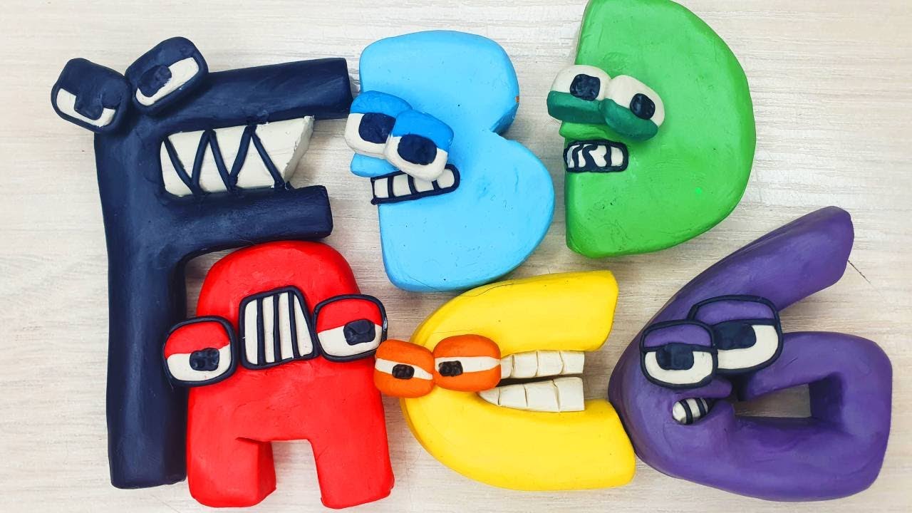 Alphabet lore ABCDEFG Made out of Clay - YouTube