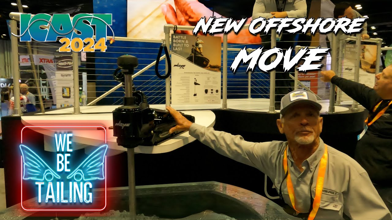 Icast 2024 New Offshore Power-Pole Move Trolling Motor - YouTube