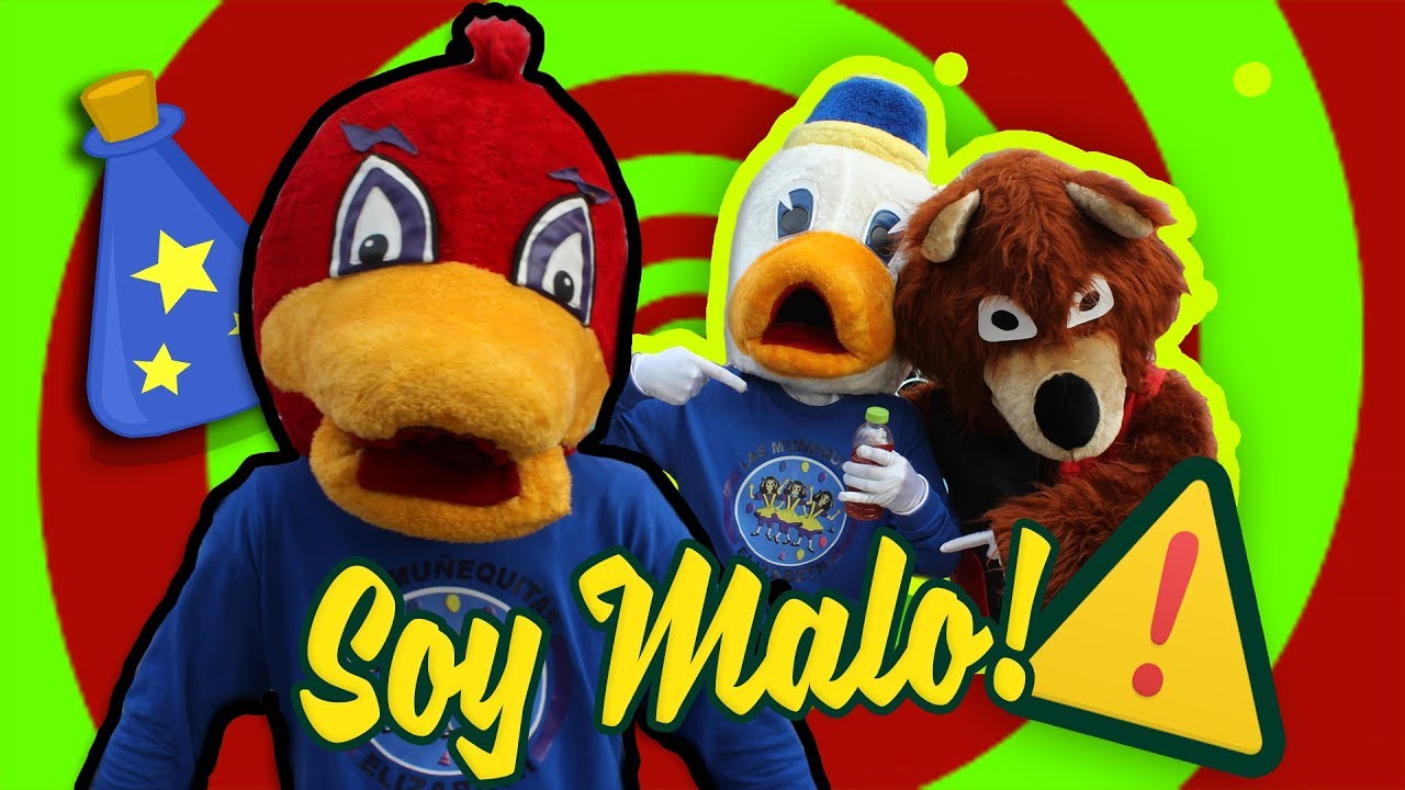 El Pato Patito se hace malo | Muñequitas Elizabeth - YouTube