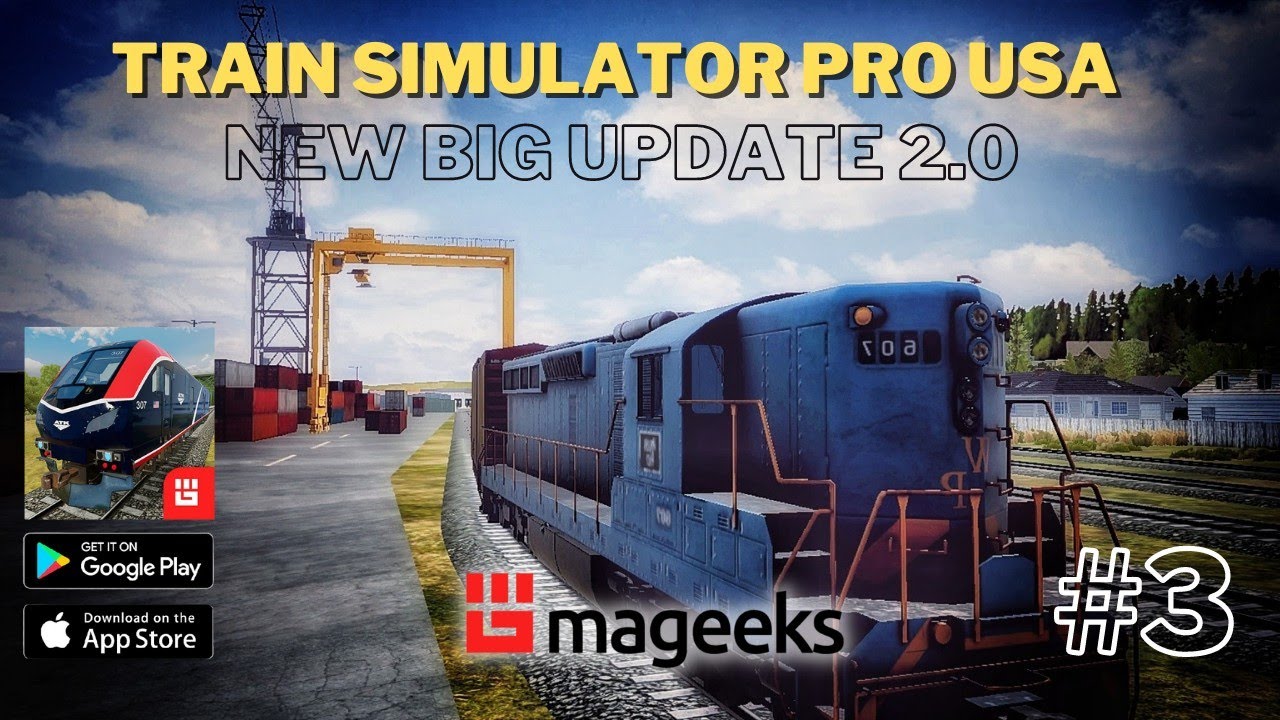 Train Simulator Pro USA - New Update 2.0 Detailed Gameplay (Android ...