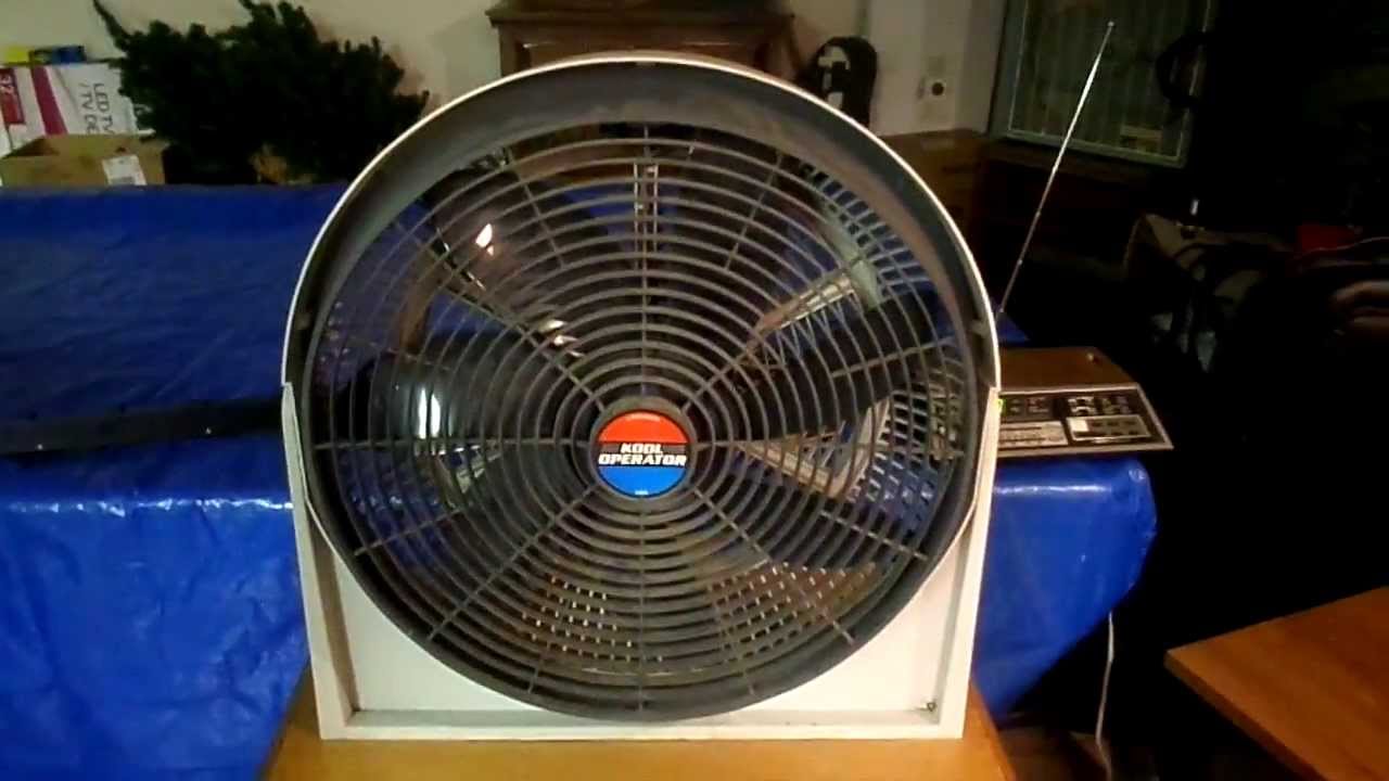 1994 Lakewood Kool Operator 20'' Air Circulator Model 007 - YouTube
